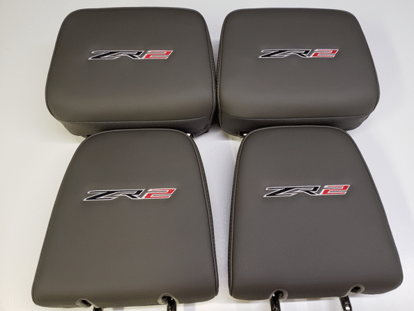ZR2 Embroidered Headrests
